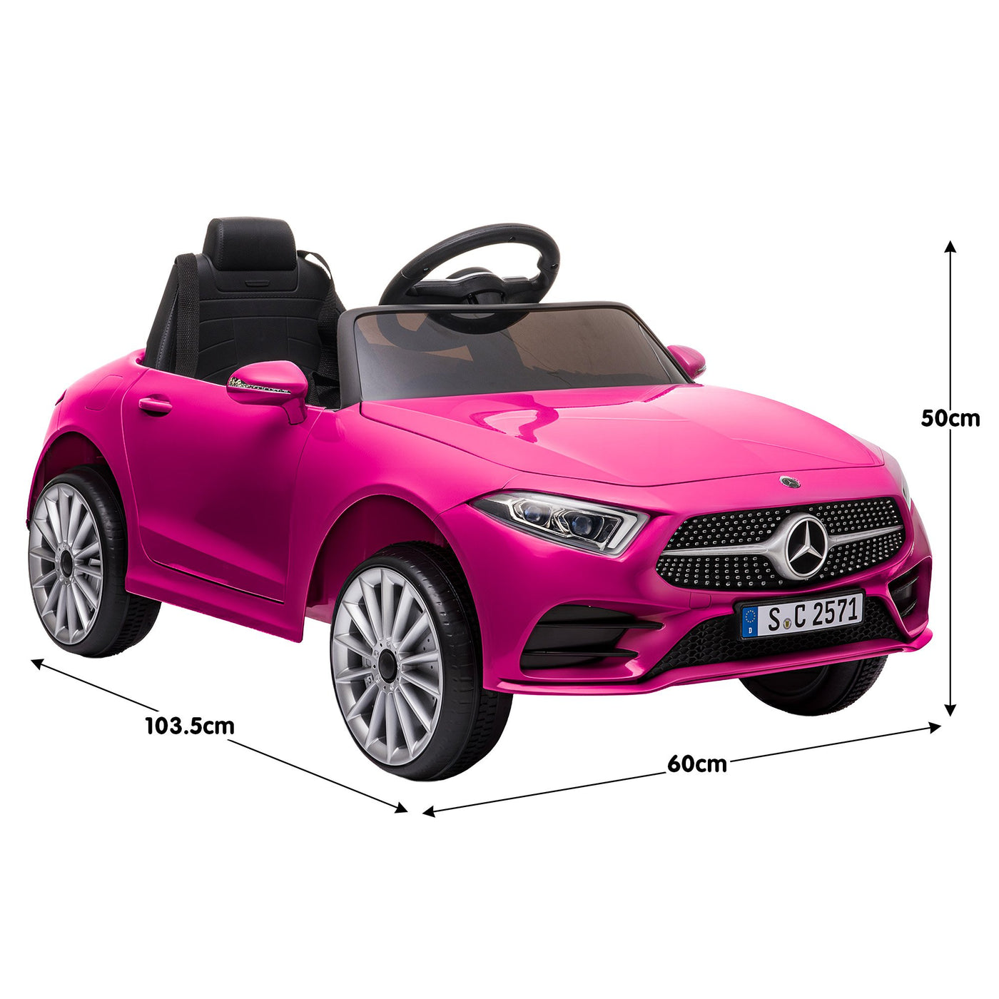 Mercedes Benz CLS 350 Officially Licensed Kids Ride On Car with Remote ...