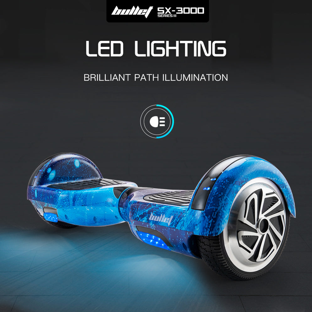 Bullet Hoverboard Self Balancing Electric Scooter Personal Transport b ...