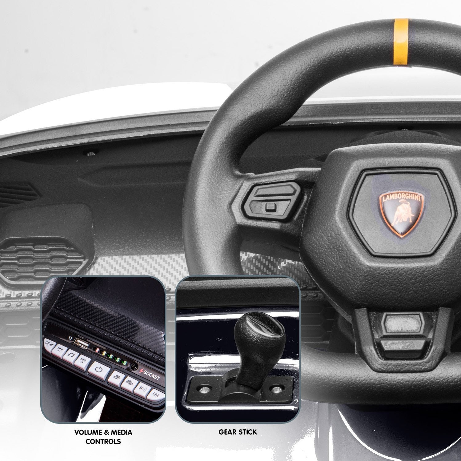 Lamborghini Huracán Performante Officially Licensed Kids Ride On Car w ...