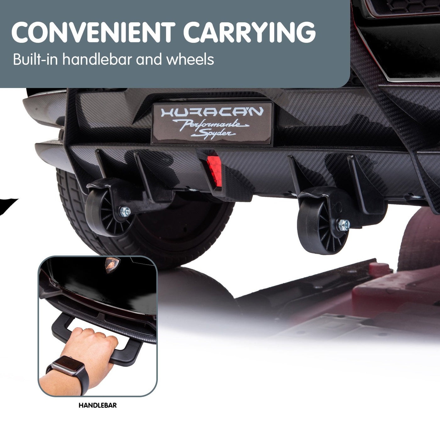 Lamborghini Huracán Performante Officially Licensed Kids Ride On Car w ...