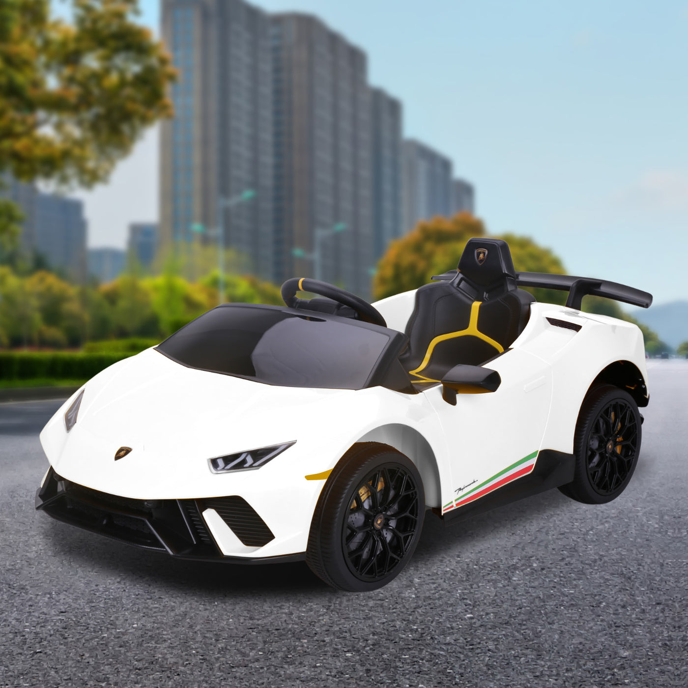 Lamborghini Huracán Performante Officially Licensed Kids Ride On Car w ...