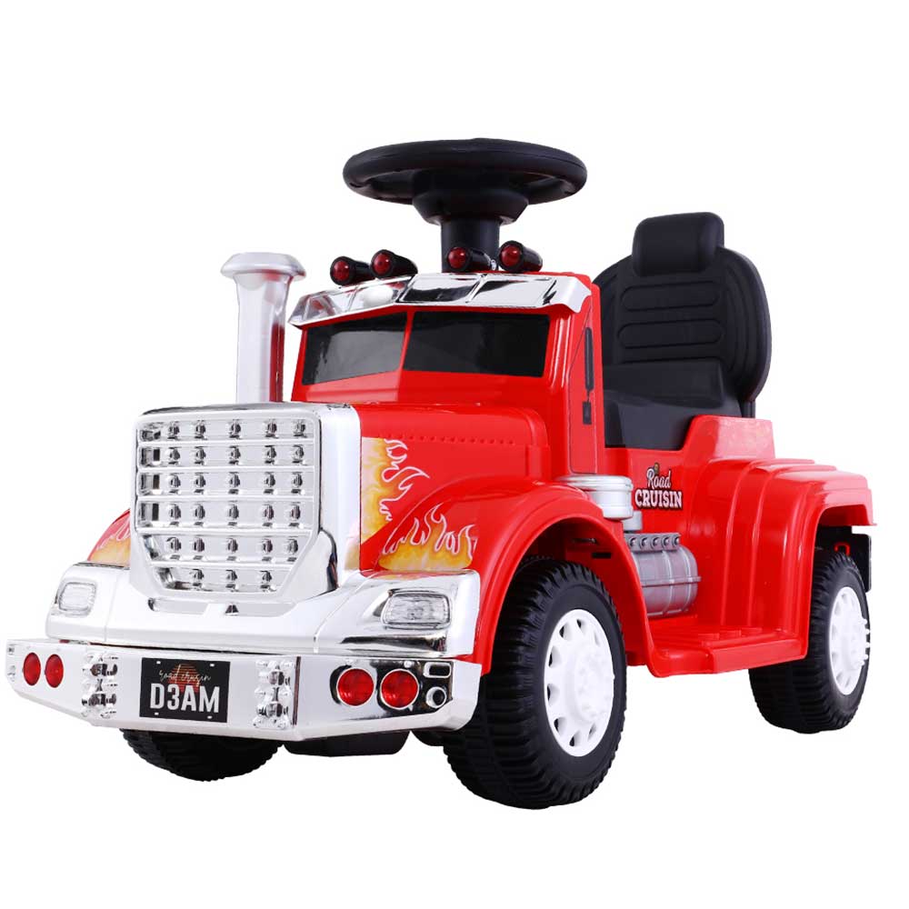 Big Rig Truck Deluxe Kids Ride On Car | Red | Ride Ons