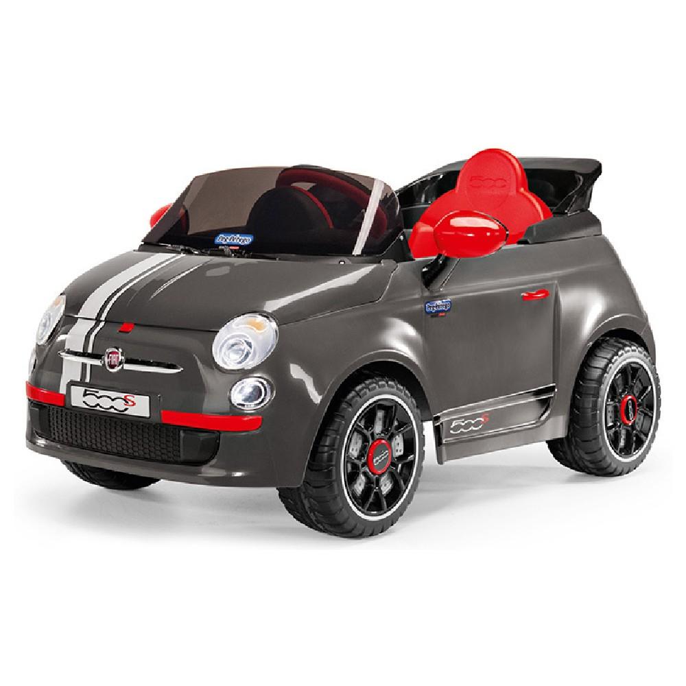 Peg Perego Officially Licensed Fiat 500 S Kids Ride On Car | Grey (Lim ...