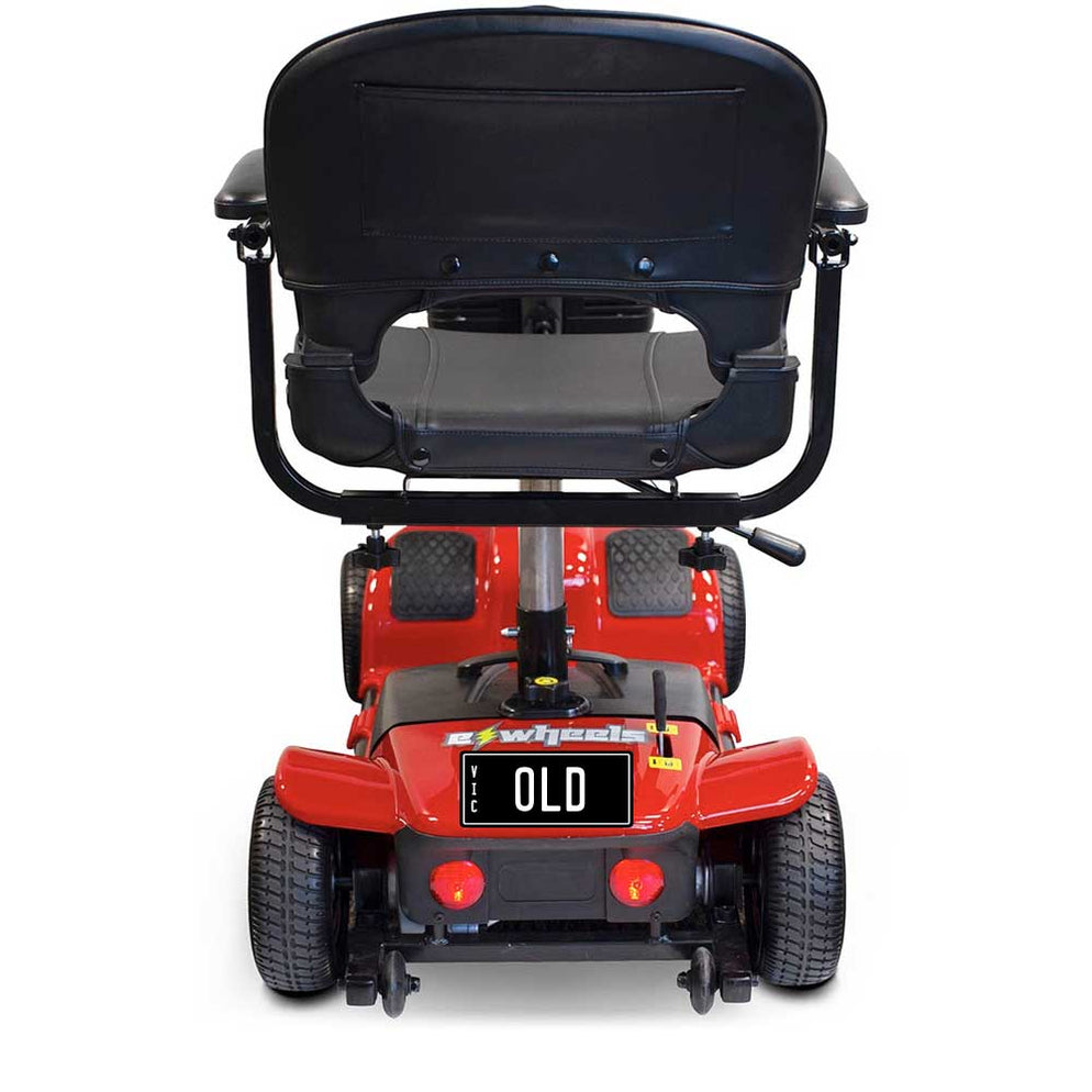 Laser Engraved PVC Custom Personalised Mini Number Plate | Ride Ons