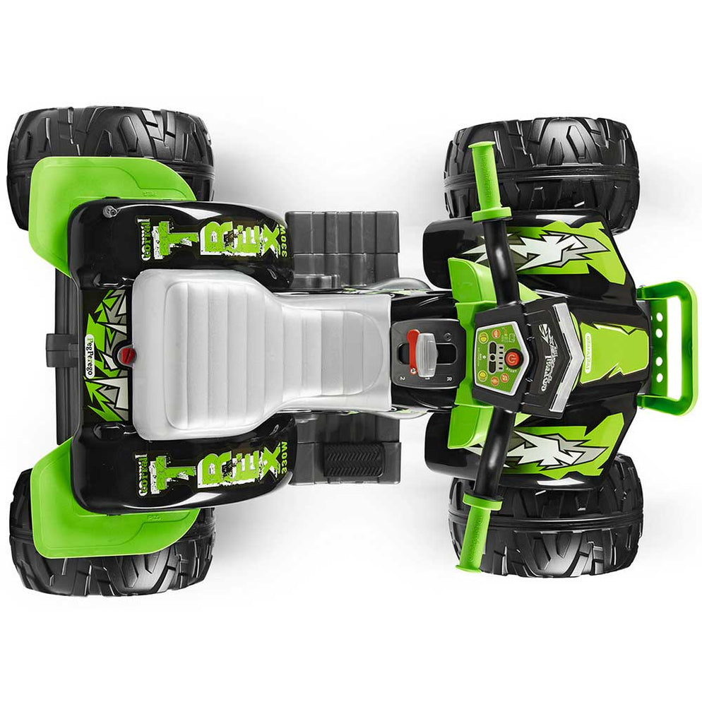 Peg Perego T-Rex Kids Ride On Quad Motorcycle | Slime Green — RideOns ...