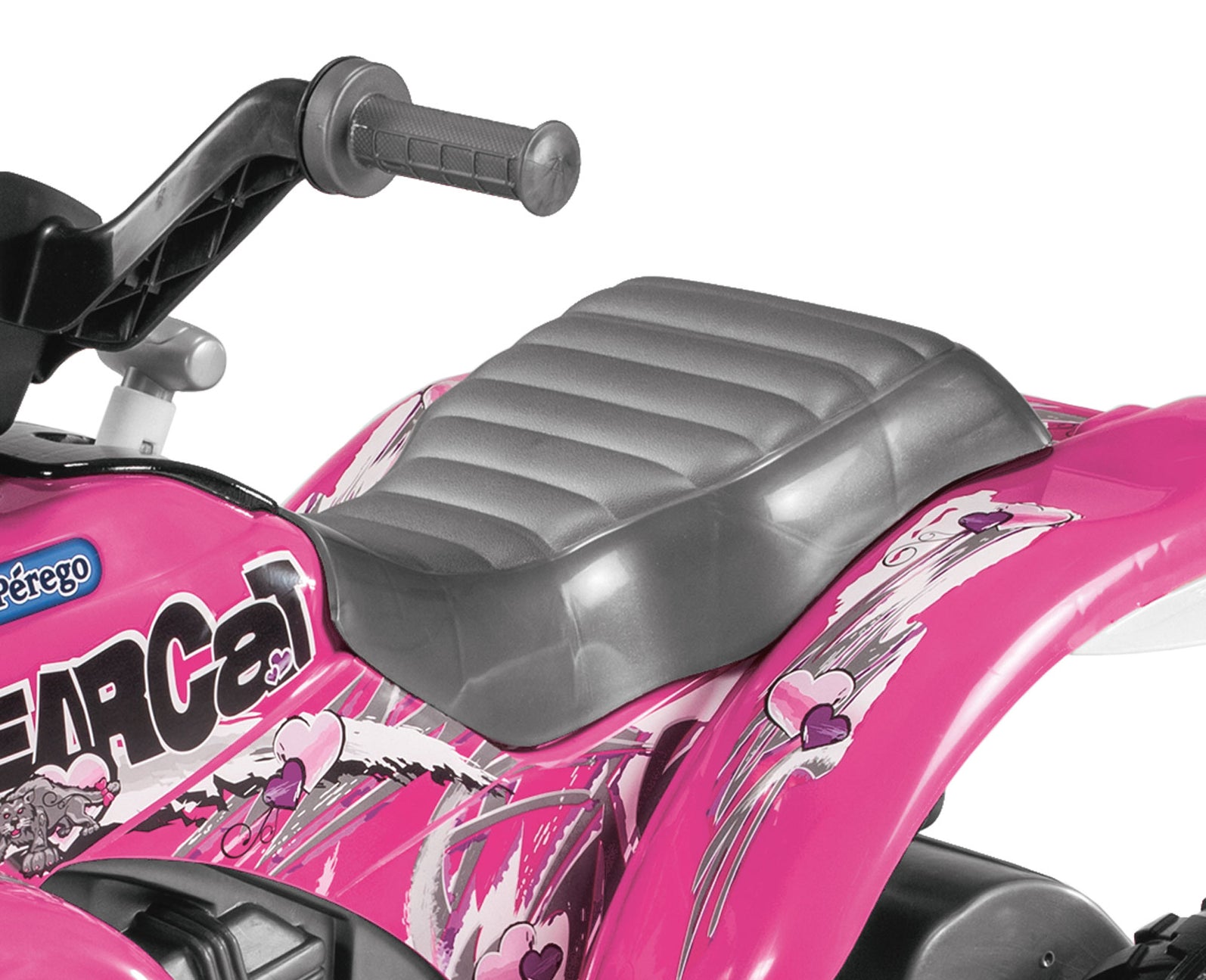 Peg Perego Bearcat Kids Ride On Quad Motorcycle | Pink | Ride Ons