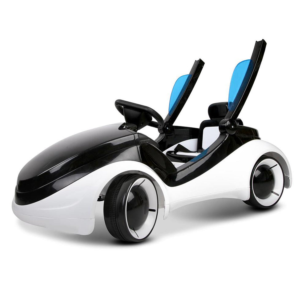 iRobot Inspired Kids Ride On Car with Remote Control | White | Ride Ons