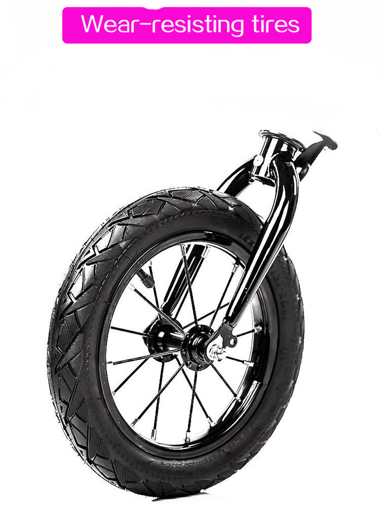 Track Star Deluxe 12 Inch Kids Balance Bike | Red & Black | Ride Ons
